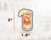Long Island Iced Tea Sticker 3"x1.8" – Tammy Speed Design